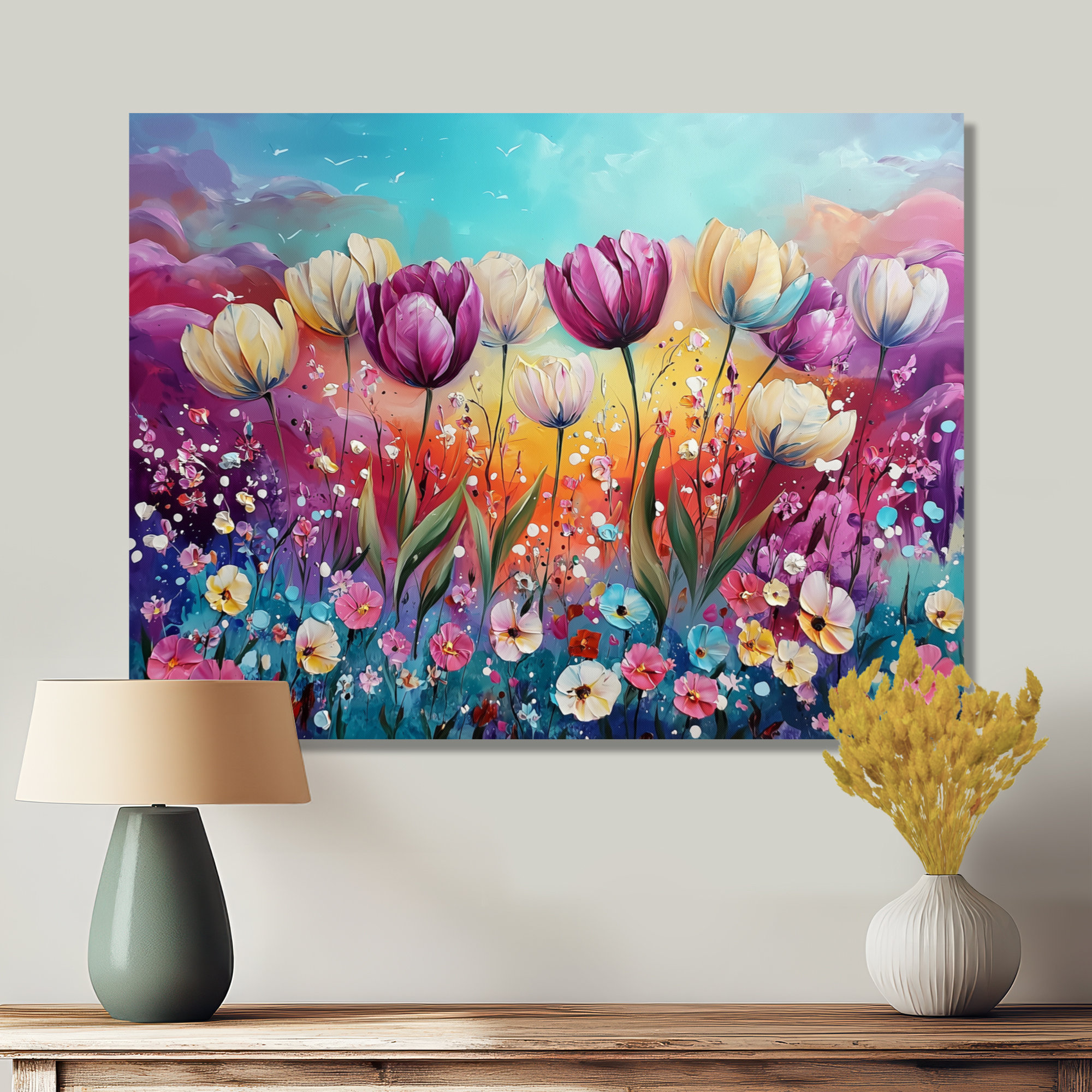 Lark Manor Inisha - Floral Wall Art - Wayfair Canada