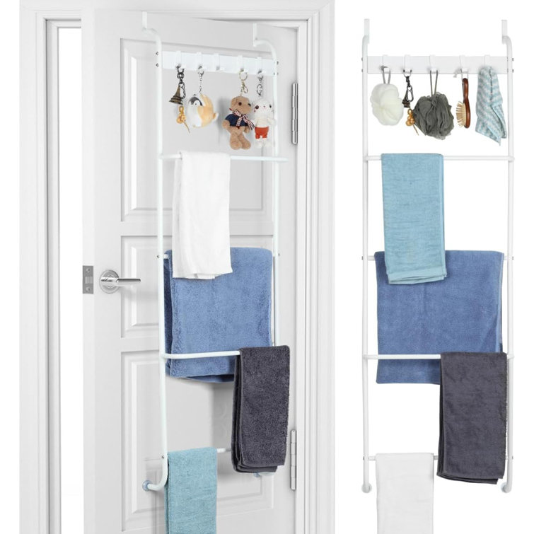 Rebrilliant Madjid 4 Over-the-Door Towel Rack & Reviews | Wayfair