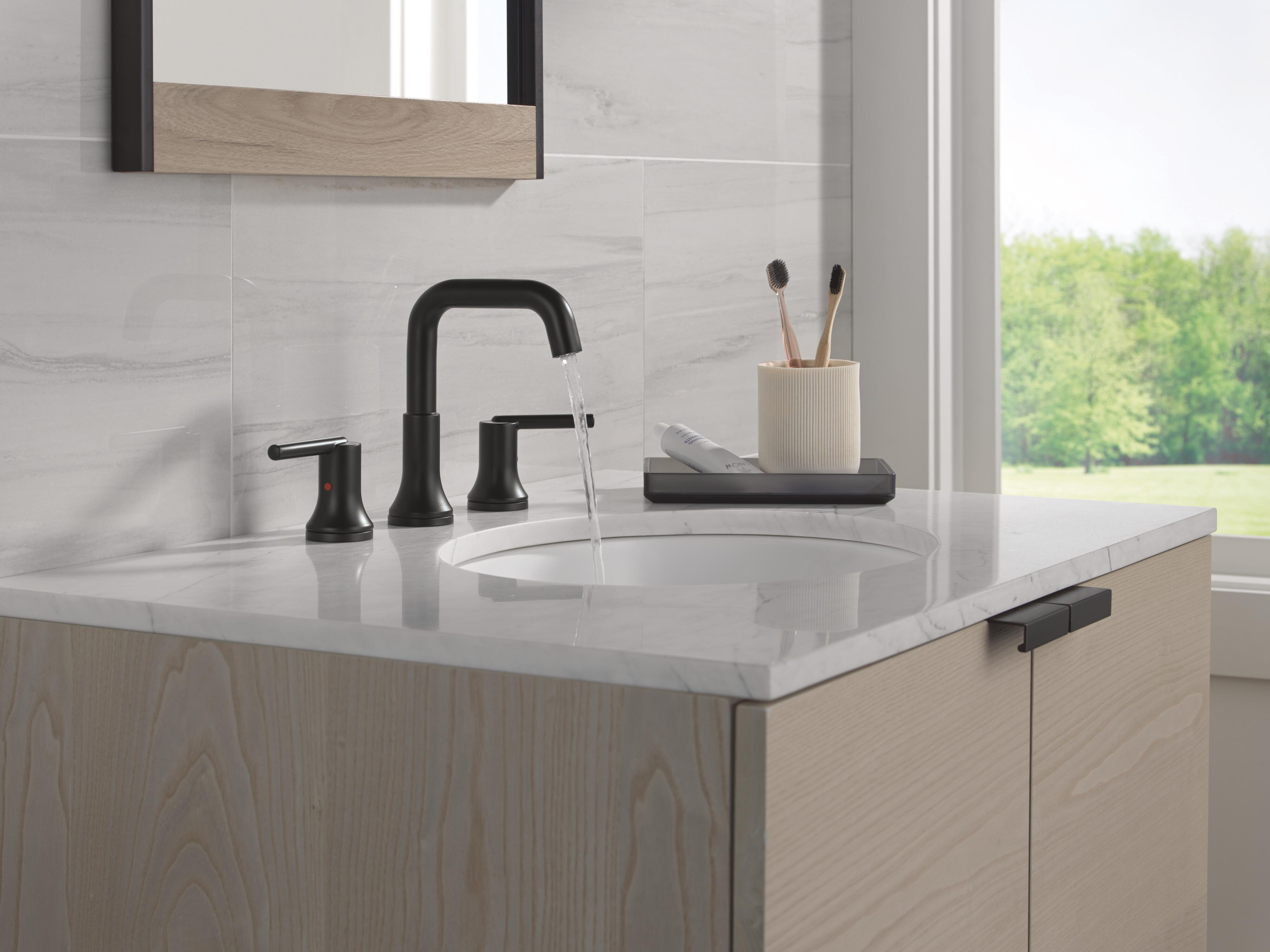Delta Two Handle Widespread Bathroom Faucet & Reviews | Wayfair
