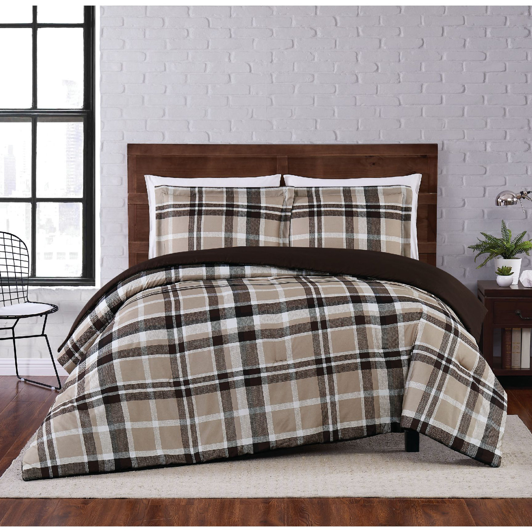 Truly Soft Paulette Plaid Comforter Set & Reviews - Wayfair Canada
