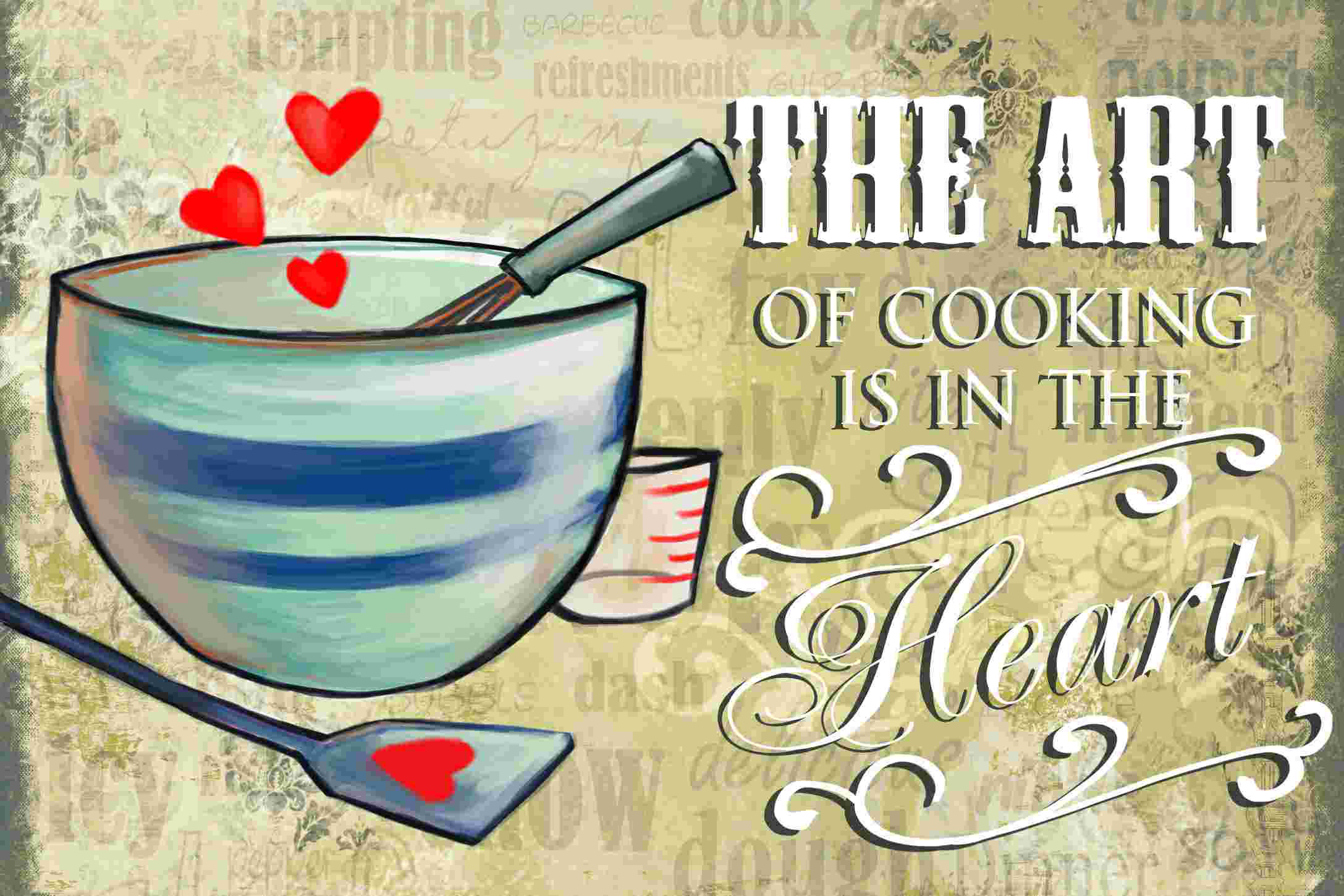 Trinx Art of Cooking - Wrapped Canvas Graphic Art - Wayfair Canada