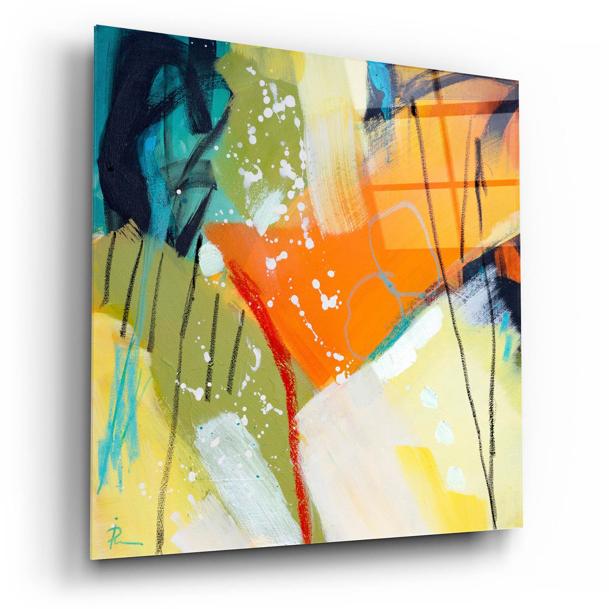 Ivy Bronx 'Untitled 68' By Ira Ivanova, Acrylic Glass Wall Art | Wayfair