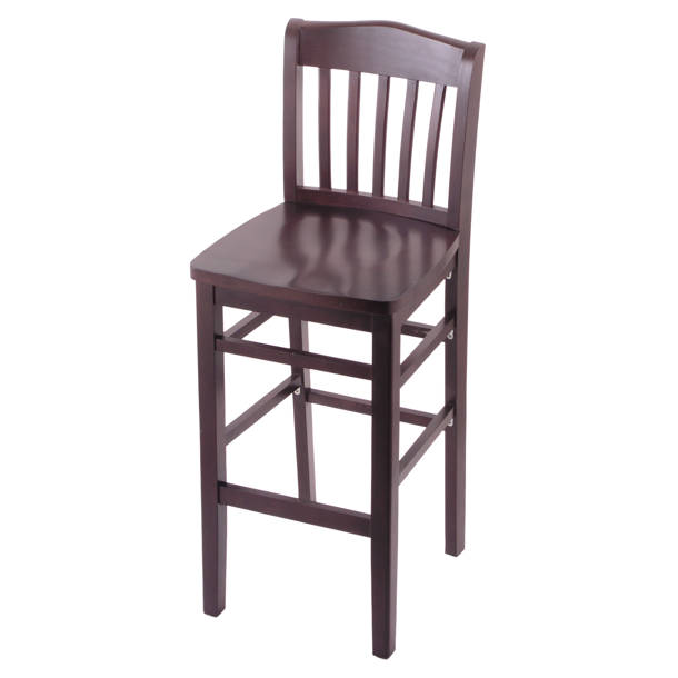 Holland Bar Stool Solid Wood Windsor Back Side Chair & Reviews | Wayfair