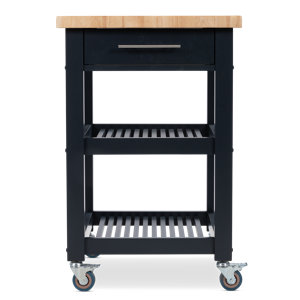 Prep & Savour Solid Wood Kitchen Cart & Reviews | Wayfair