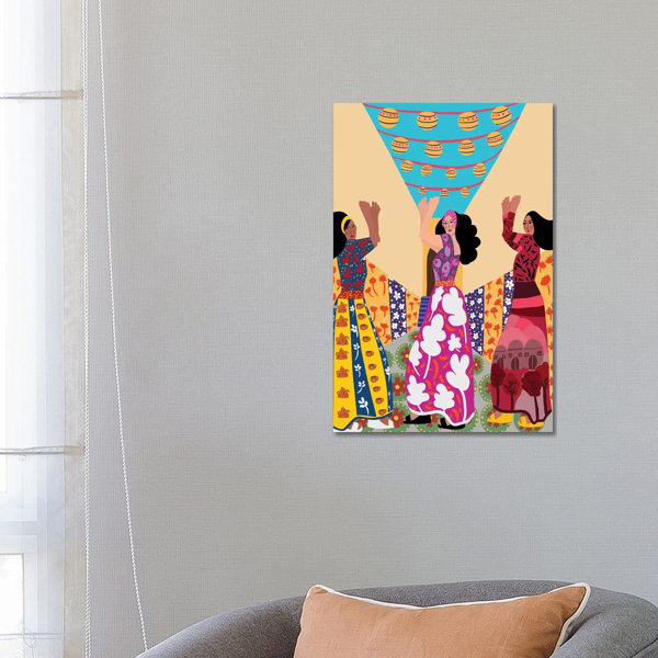 Latitude Vive Street Dance by Dina Razin - Wrapped Canvas Gallery ...