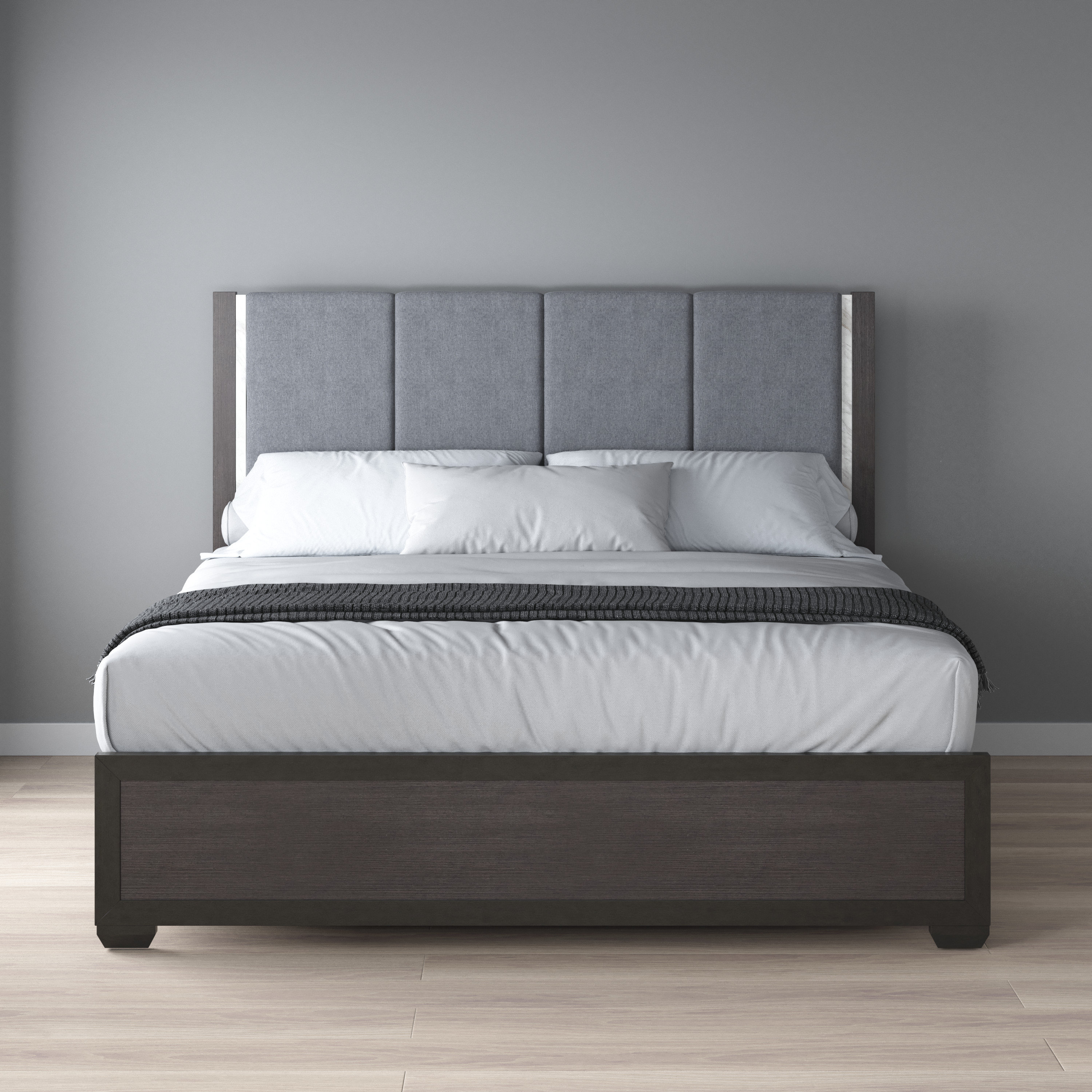 Millwood Pines Indira Upholstered Bed Frame | Wayfair
