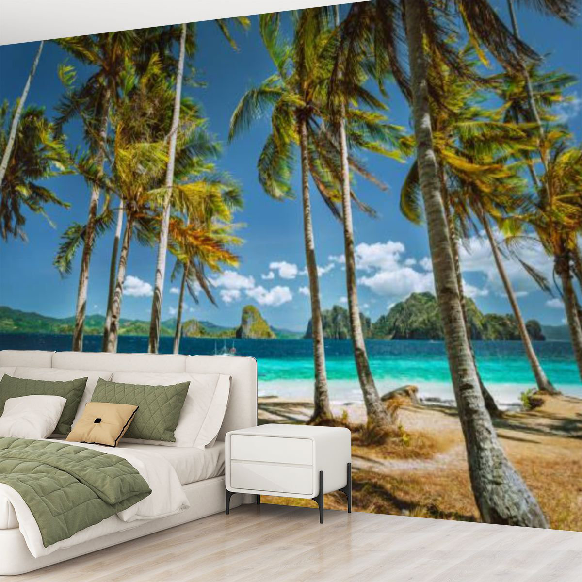 Beachcrest Home™ Peel and Stick Canvas Wallpaper Wall Mural Exploring ...