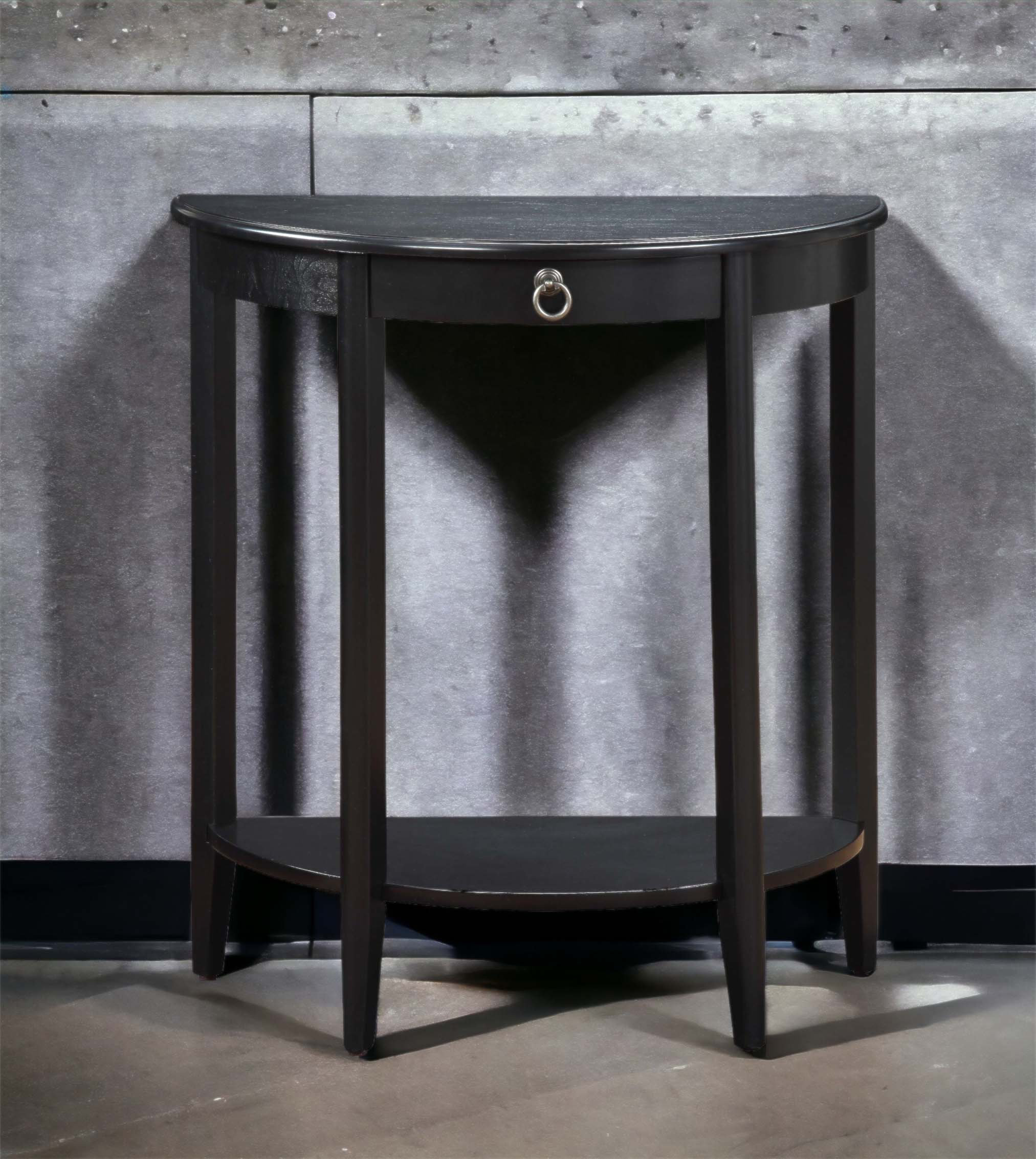 Latitude Run® Justino II Finish Console Table With Open Compartment And ...