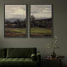 wall26 Rural Harmony & Pastoral Field Serene Farmland View Nature ...