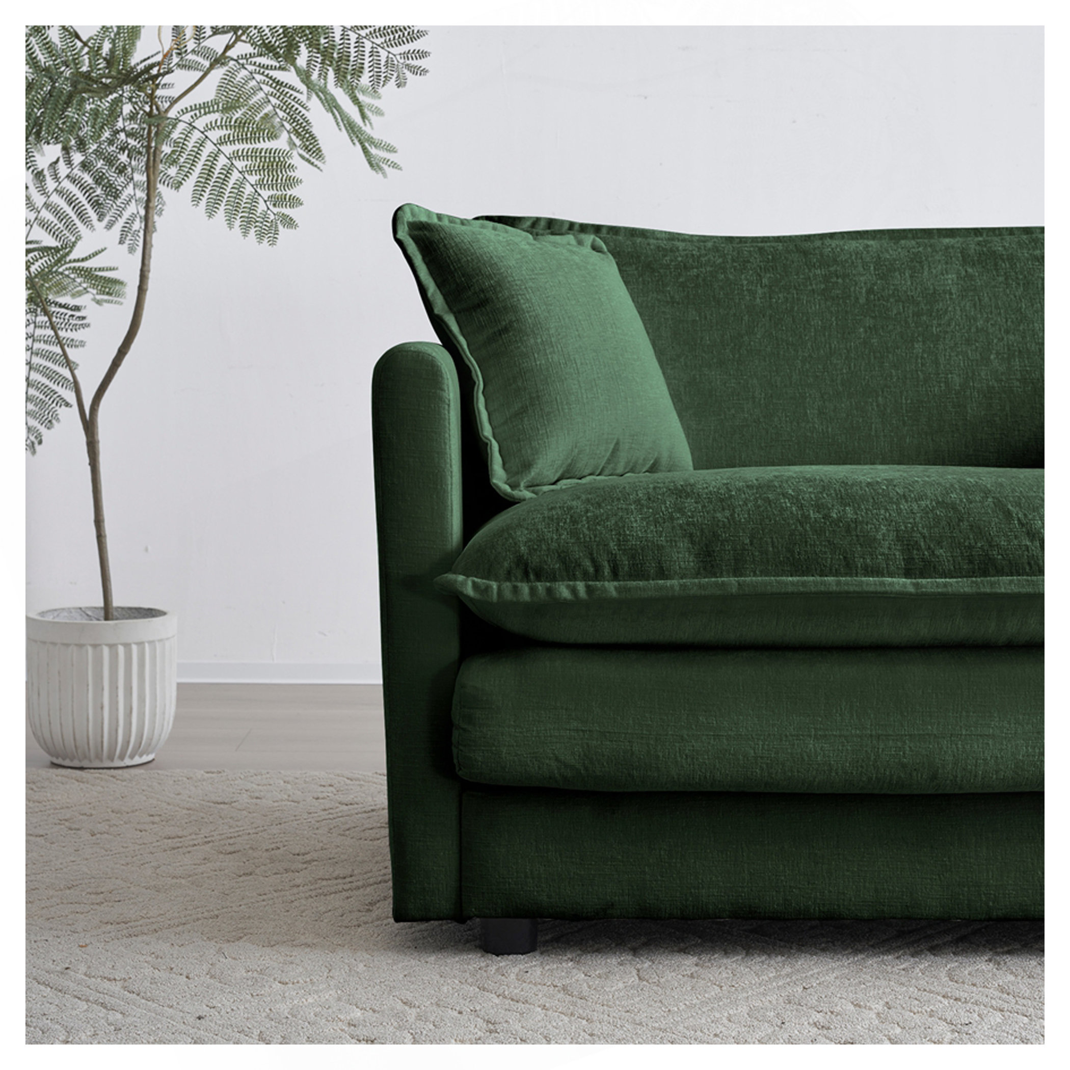 Latitude Run® 2 Seater Loveseat And Chair Set, 2 Piece Sofa & Chair Set ...