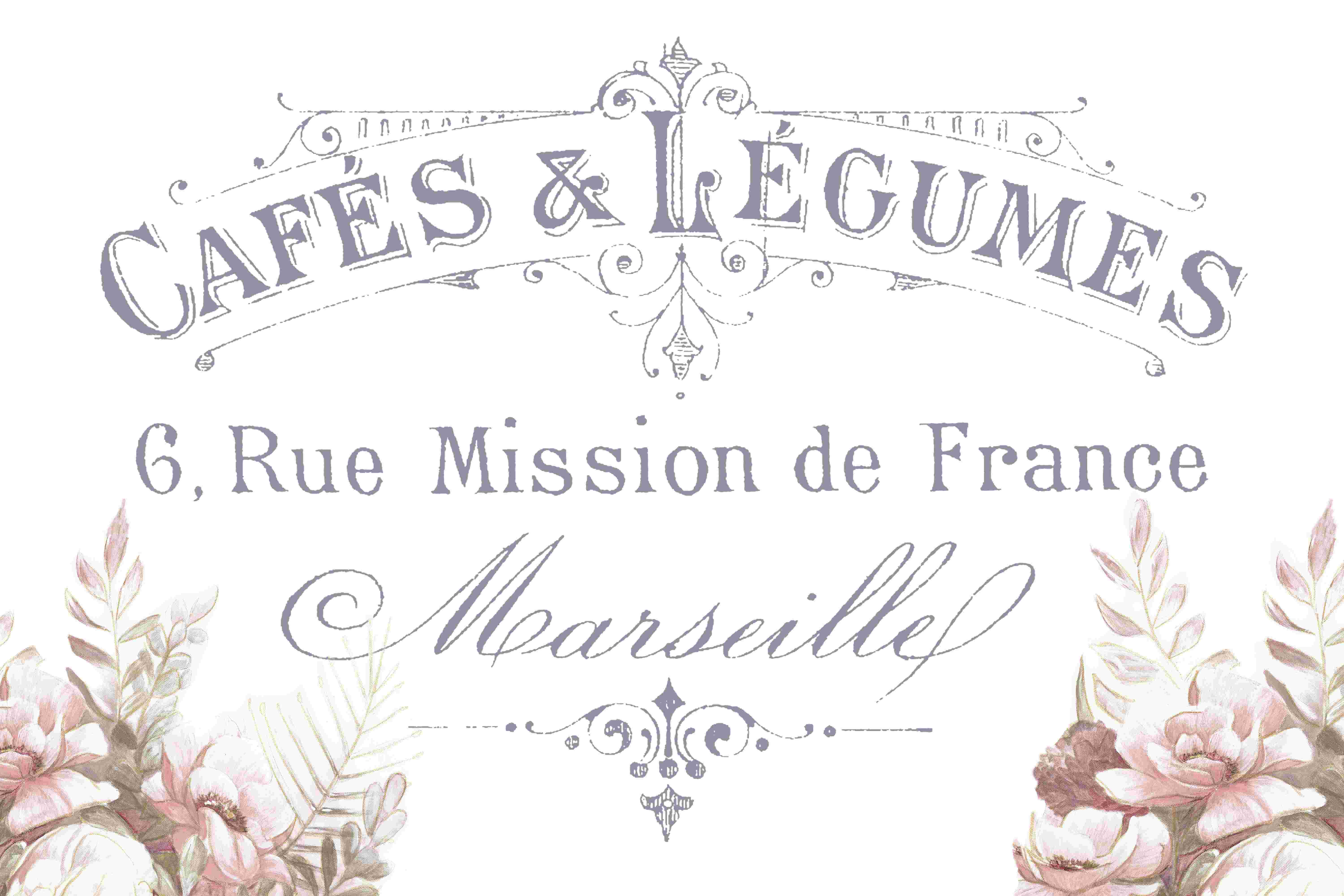 Trinx French Typography With Floral - Wayfair Canada
