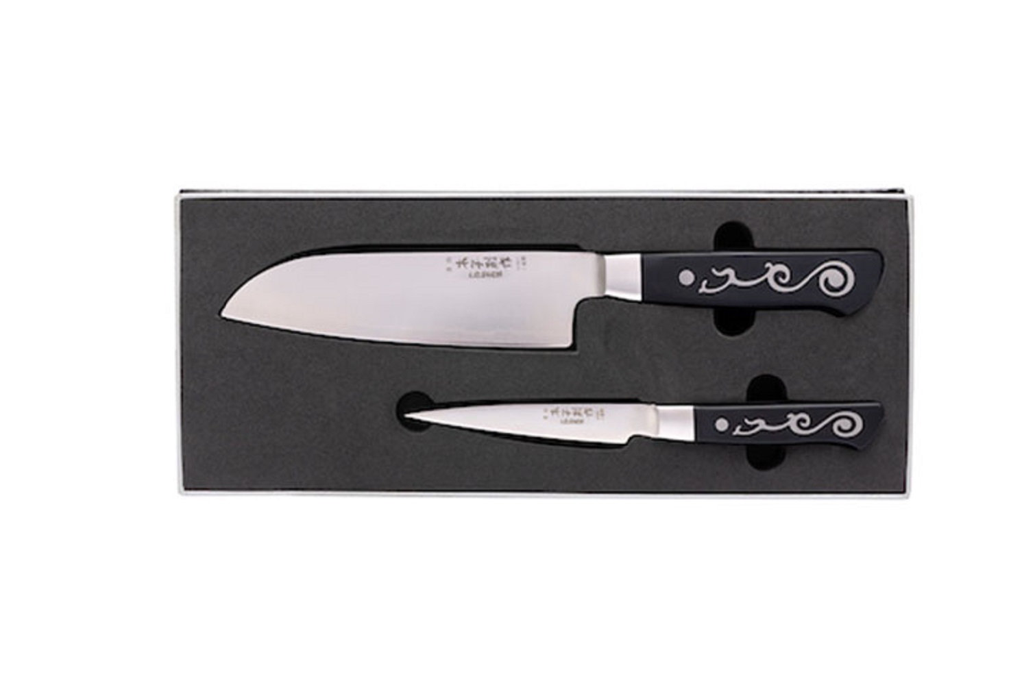 Master Grade I.O. SHEN Master Grade 2 Kitchen Knife Set, Santoku Knife ...
