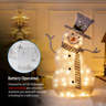 The Holiday Aisle® LED Christmas Snowman Decoration Light Collapsible ...