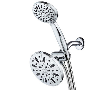 Chrome Shower Heads You'll Love | Wayfair