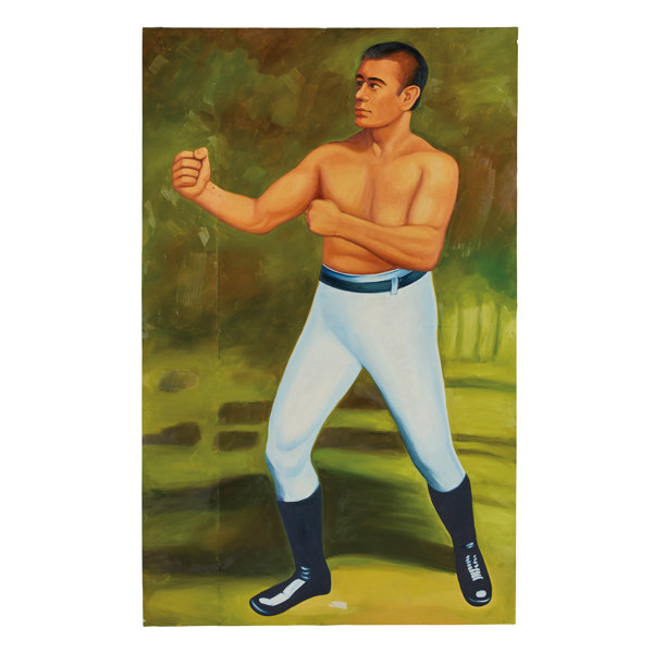 Bobo Intriguing Objects Vintage Hand Painted Art On Reclaimed Metal ...