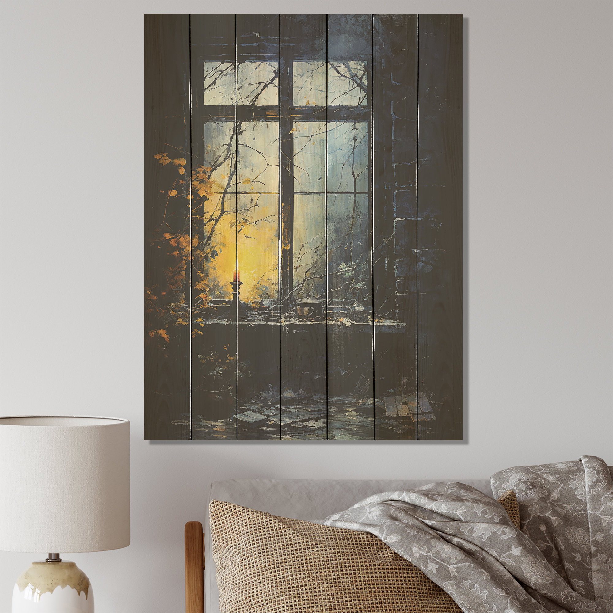 Winston Porter Nightly Farmhouse Window Charm II - Farmhouse Windows On ...