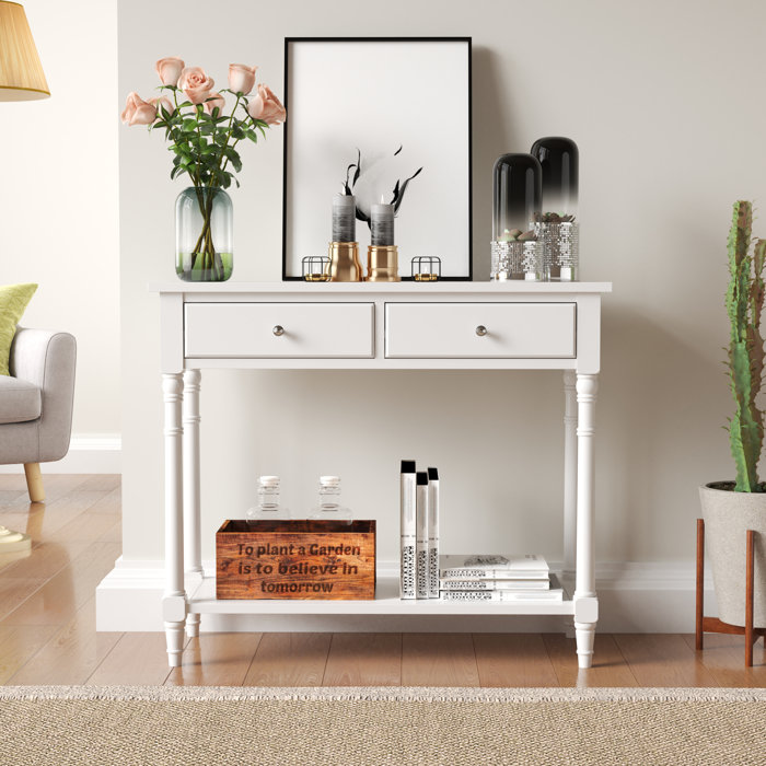 Alcott Hill® Emaria 35.4" Console Table & Reviews | Wayfair