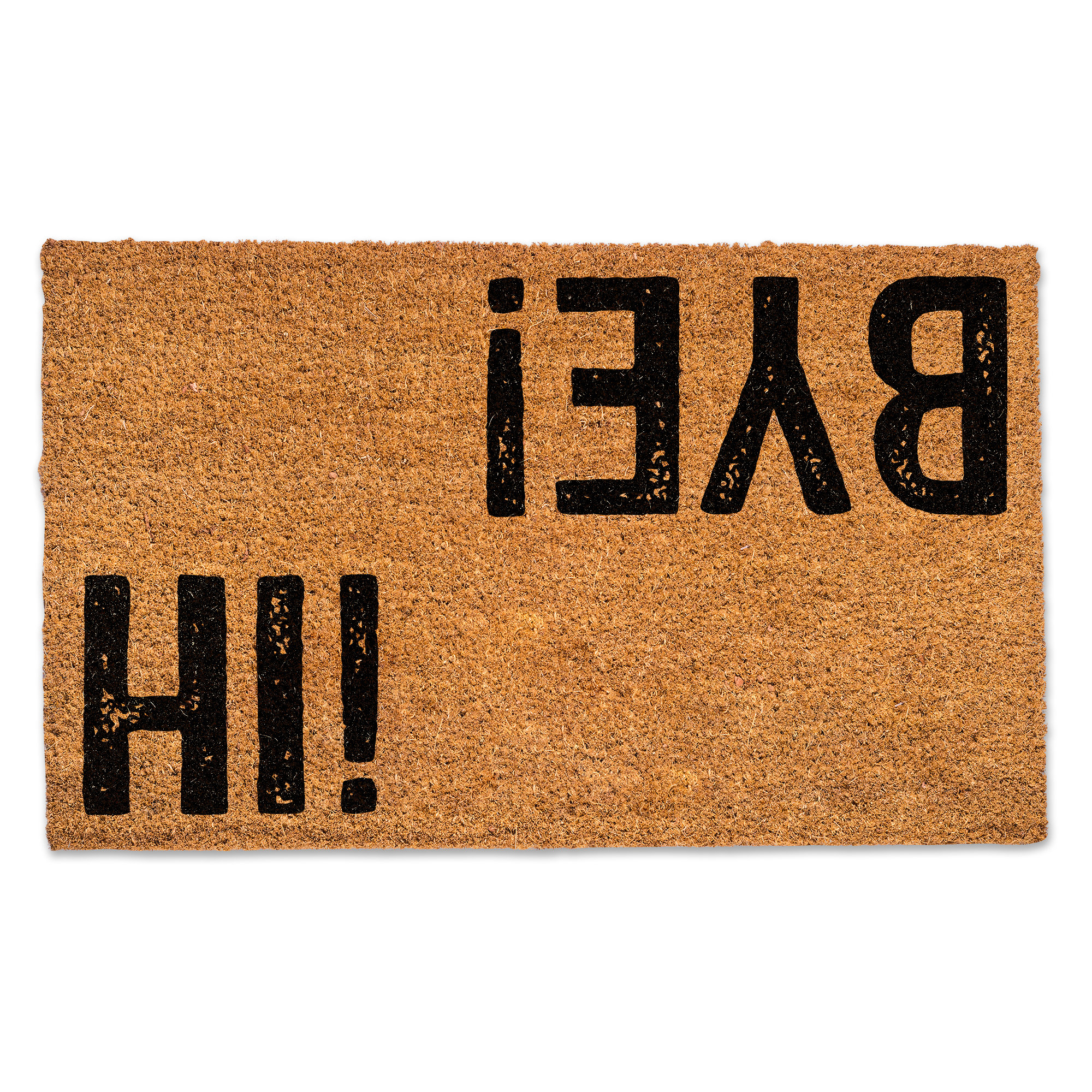 Trinx Hi! Bye! Door Mat - Wayfair Canada