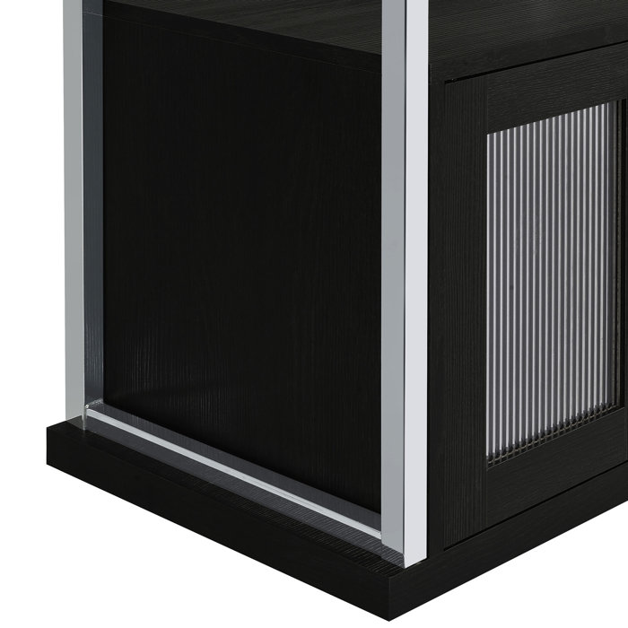Wade Logan® Breigh 72.5'' Wine Bar & Reviews | Wayfair