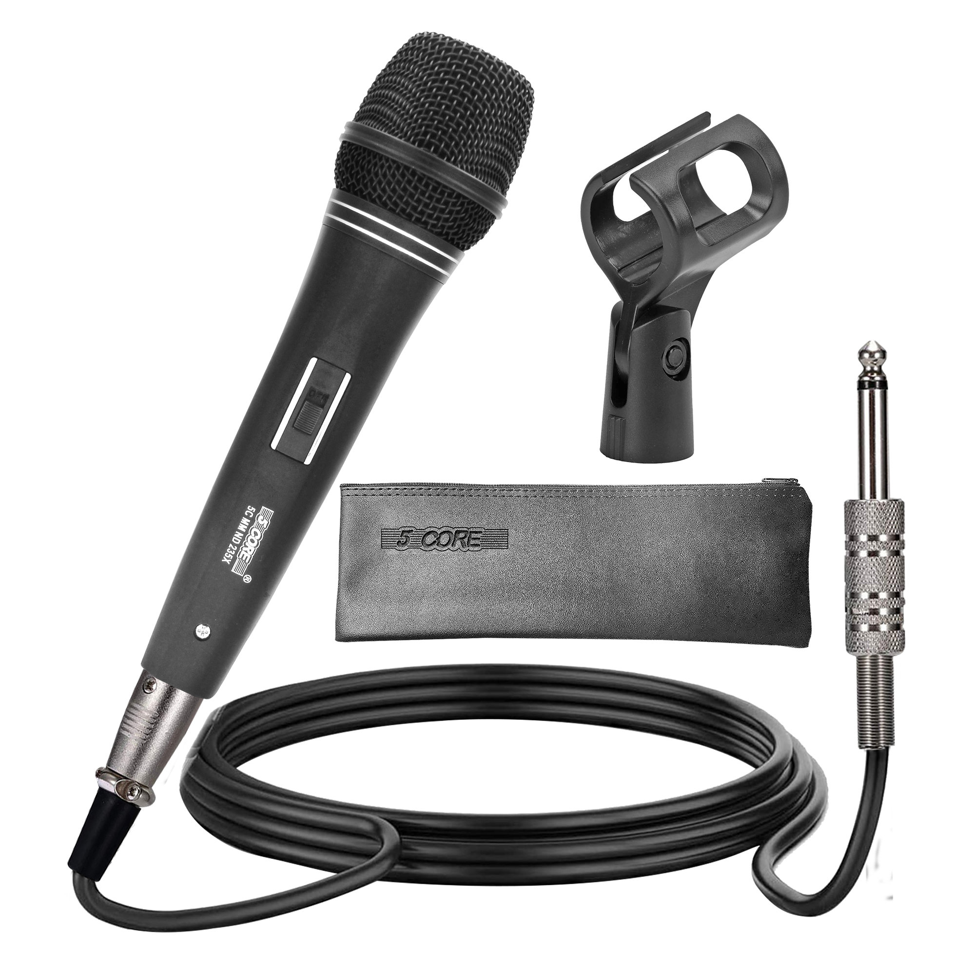 5 CORE 5 Core Mic Karaoke Dynamic Handheld XLR Microphone Professional ...
