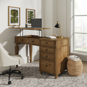Built-in Outlet Desks You'll Love | Wayfair