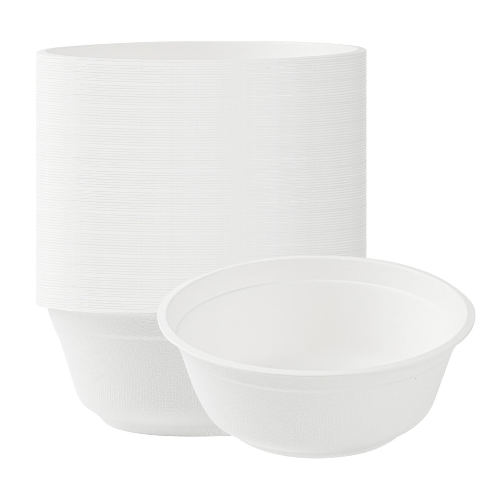 Restaurantware-Pulp Safe No PFAS Added 32 Ounce Salad Bowls, 100 ...