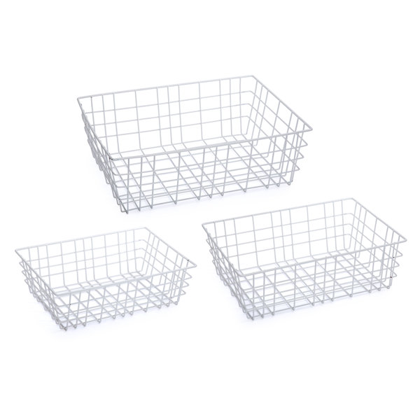Rebrilliant 3 Piece Wire Basket Set | Wayfair