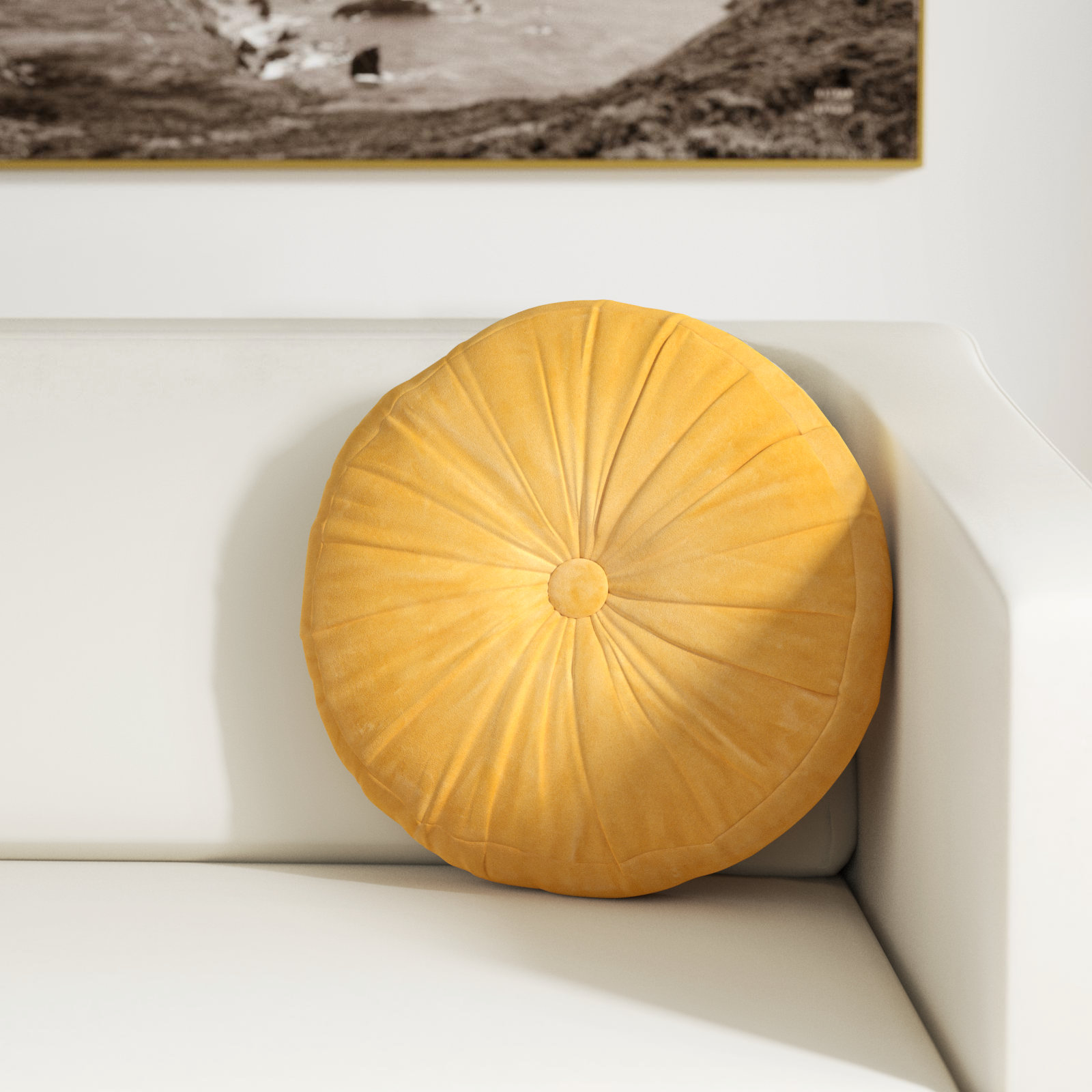 Kelly Clarkson Home Therese 16" Tufted Round Throw Pillow & Reviews ...