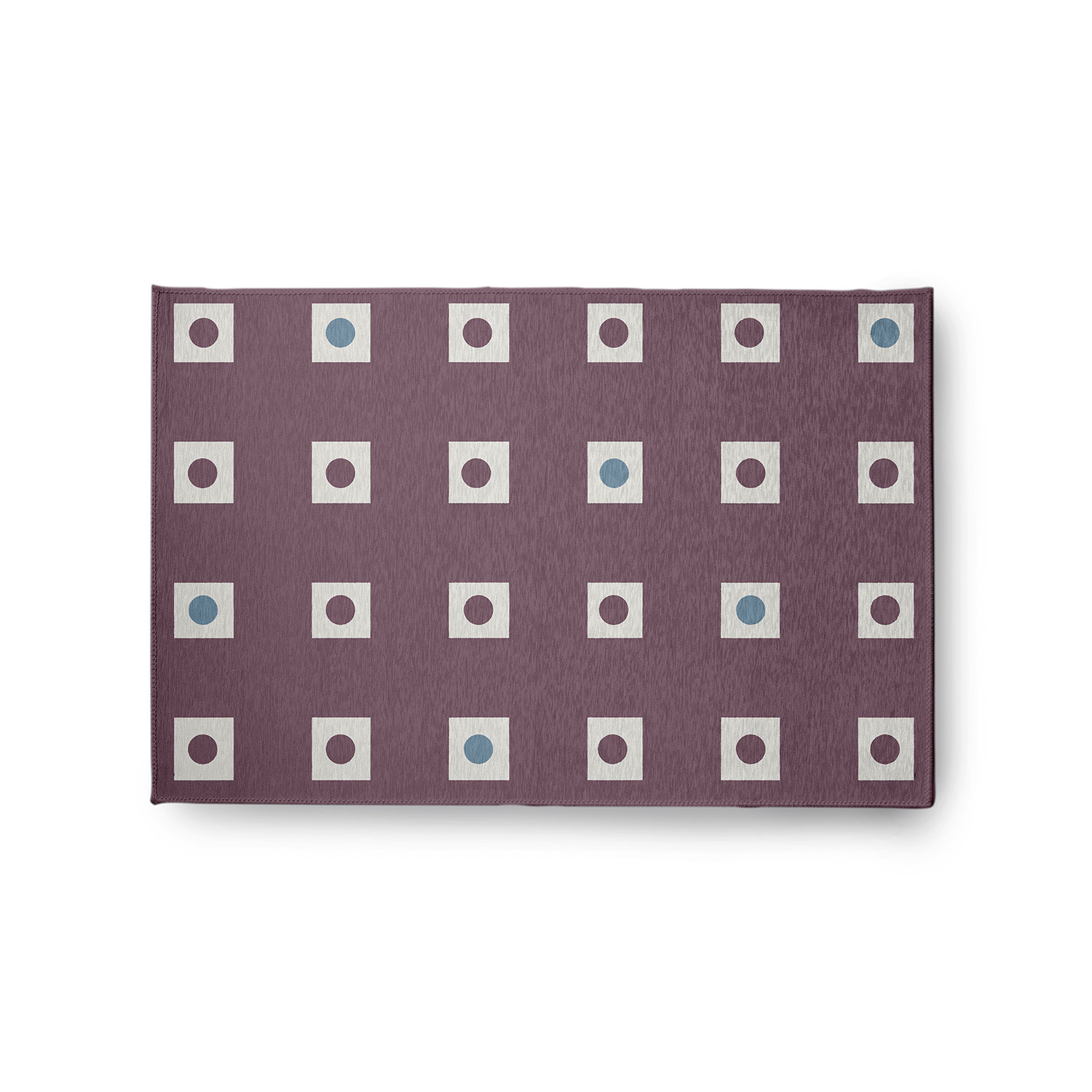 Latitude Run® Tapis intérieur / extérieur tissé à plat géométrique mauve poussiéreux - Wayfair ...