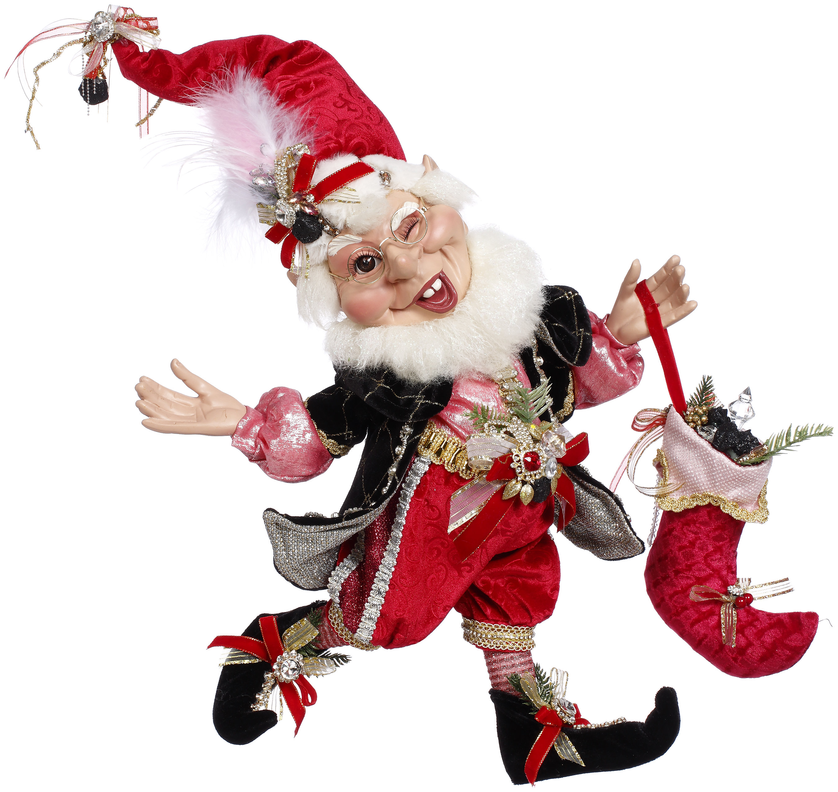 Mark Roberts Coal Stocking Elf, Medium - 16 Inches - Wayfair Canada