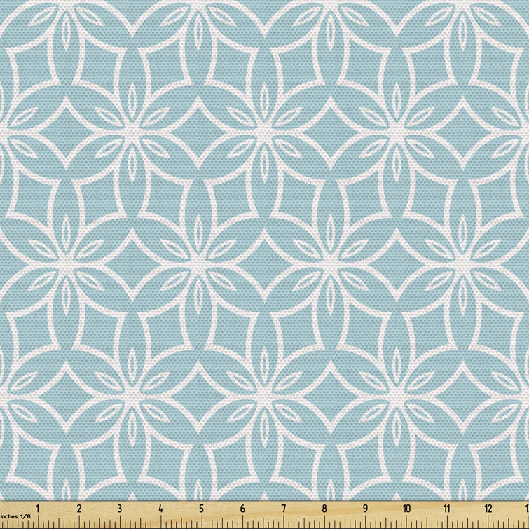 East Urban Home Charliegh Rhythmic Floral Multi-Purpose Fabric ...