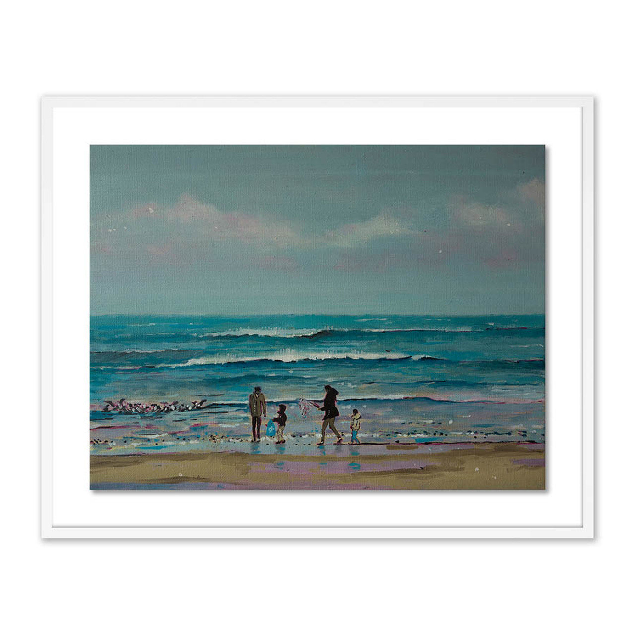 Four Hands Art Studio Peter De Boer " Saturday " by Peter De Boer Painting Print | Wayfair
