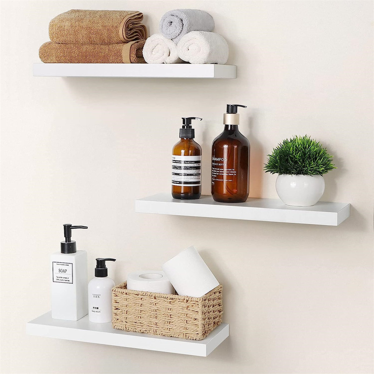 Latitude Run® 3 Piece Floating Shelf | Wayfair