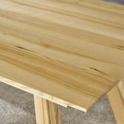 Union Rustic Meixell Solid Wood Dining Table | Wayfair