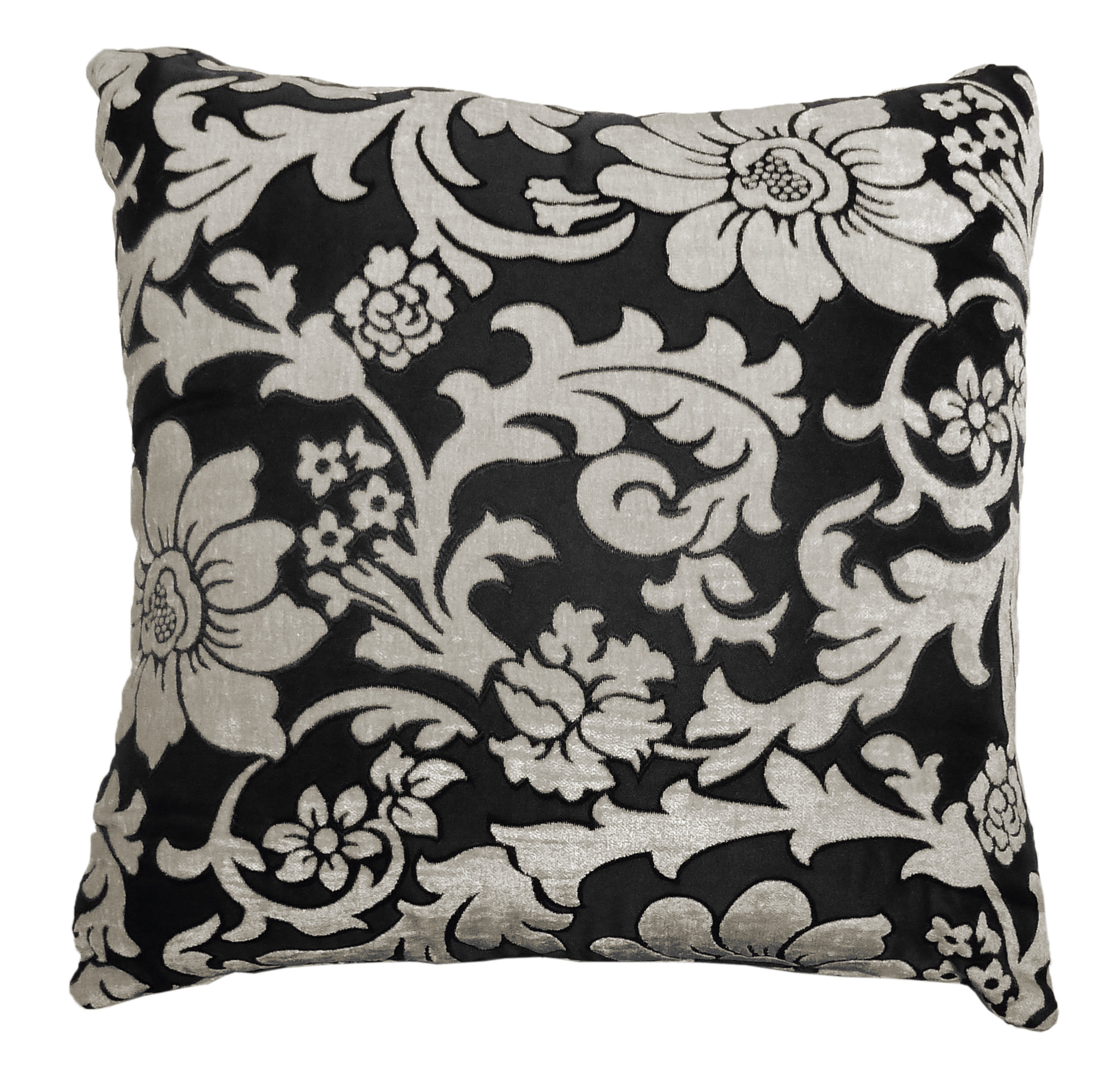 Maison Condelle Adrien Lewis Floral Jacquard Polyester Throw Pillow ...
