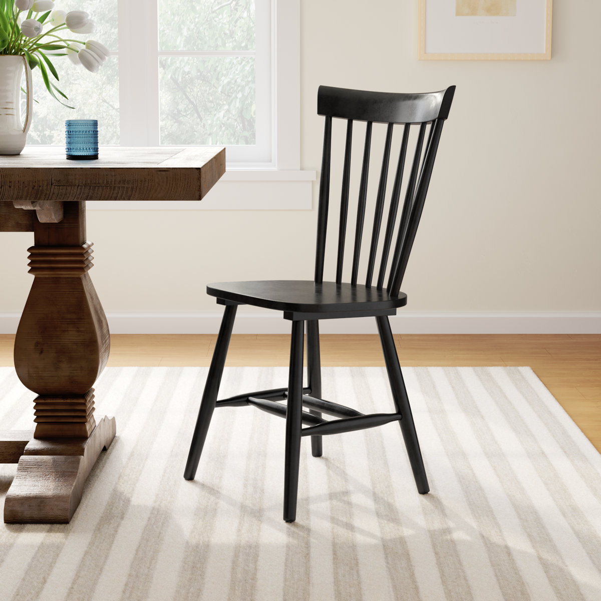 Birch Lane™ Matanna Solid Wood Windsor Back Side Chair & Reviews ...