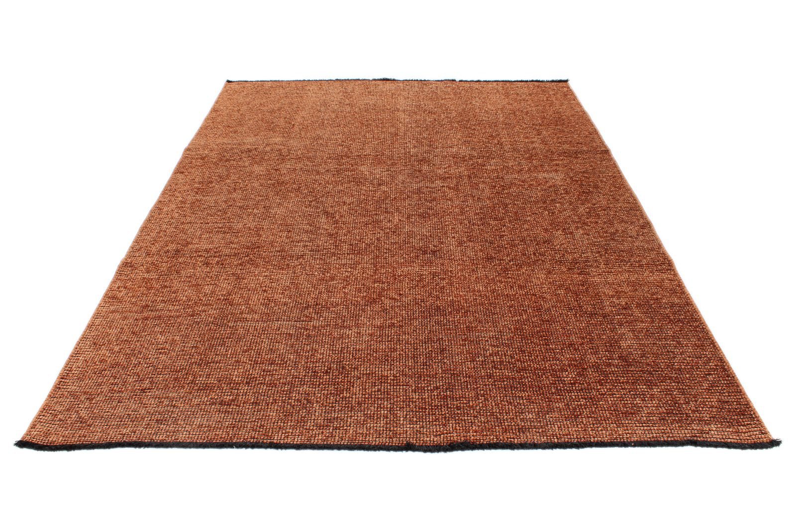 Home and Rugs 6x9 Dark Rust and Rust Modern Contemporary Rug | Wayfair