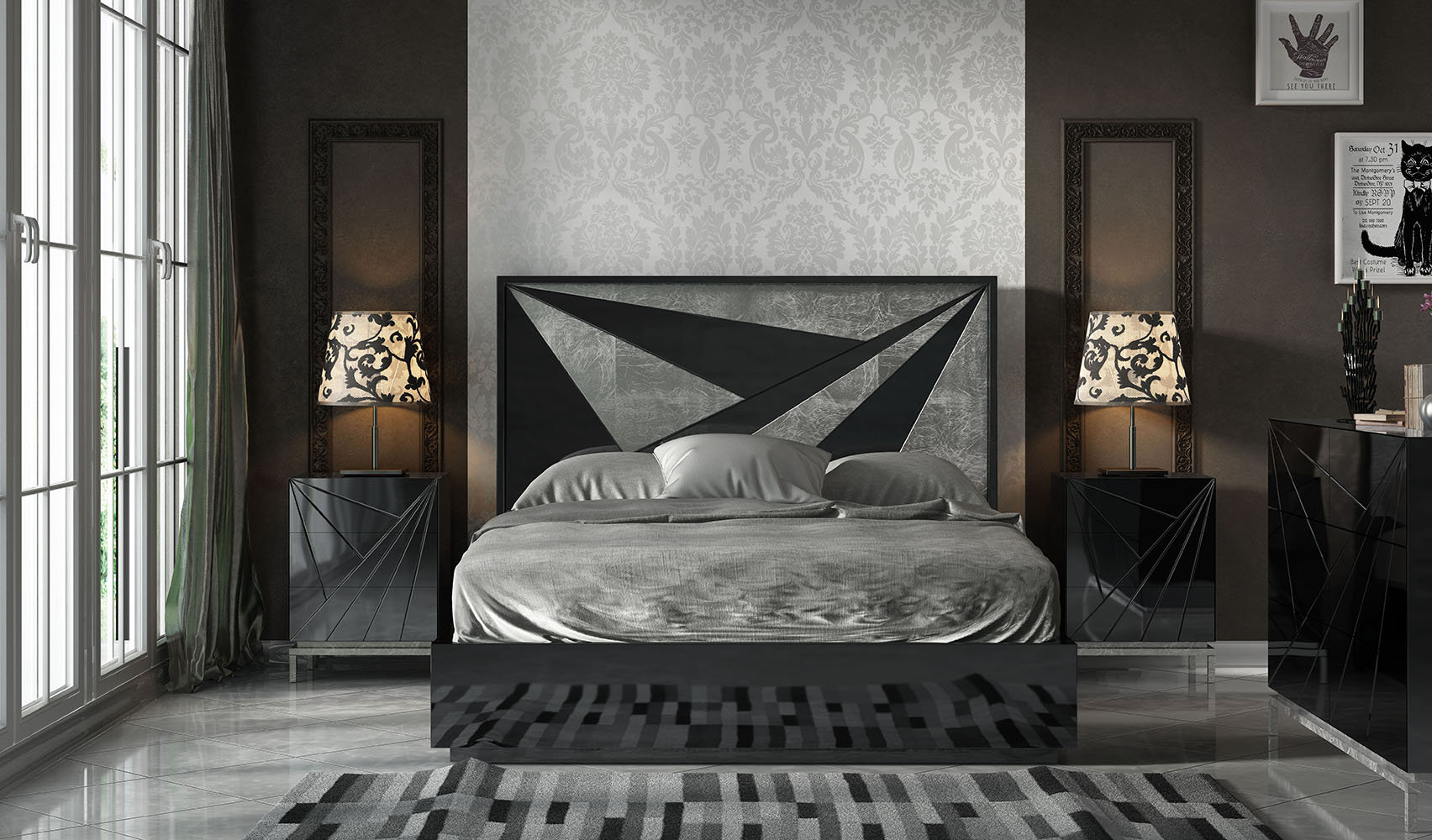Everly Quinn Burcott Solid Wood Standard 3 Piece Bedroom Set | Wayfair