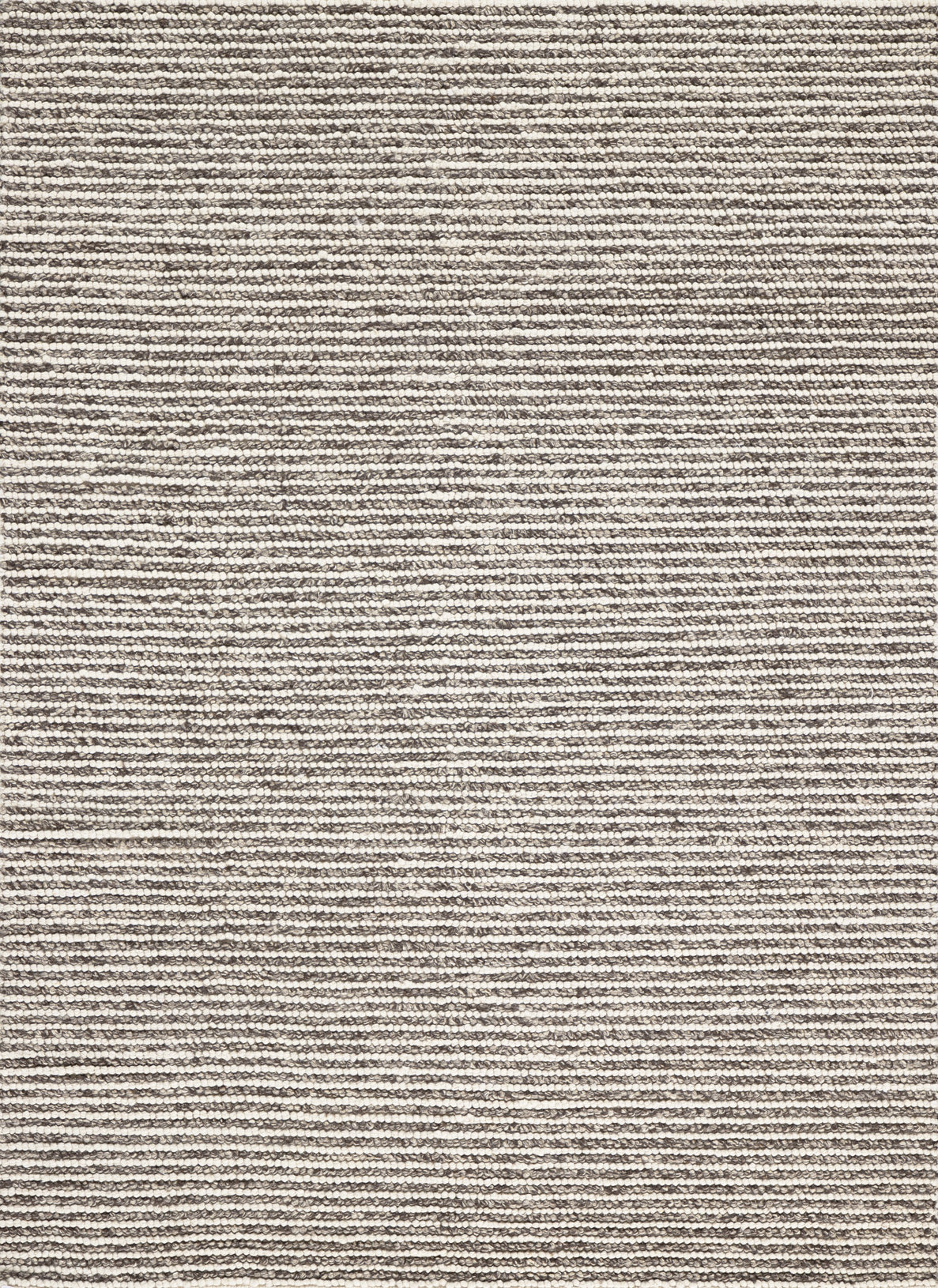 New Moon Rugs Textures 6 Ivory/Gray Rug | Perigold