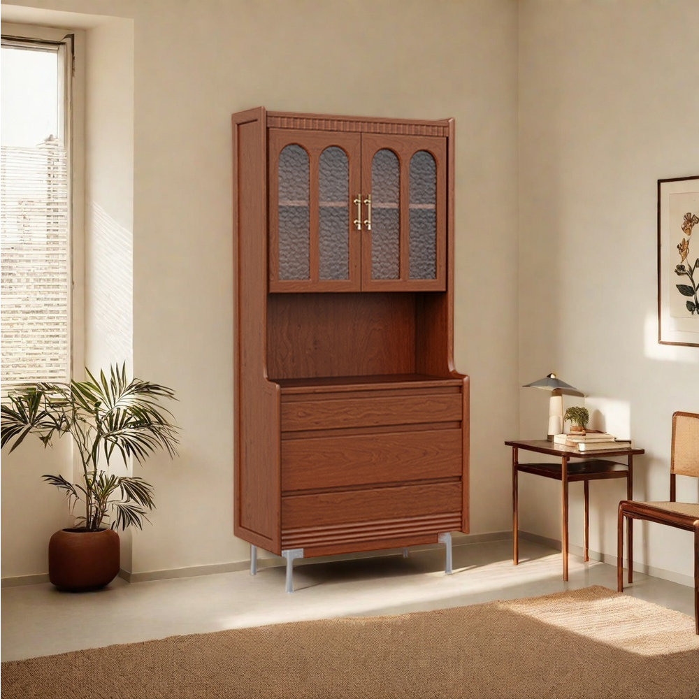 Kaoloupin American style light luxury living room bookcase - Wayfair Canada