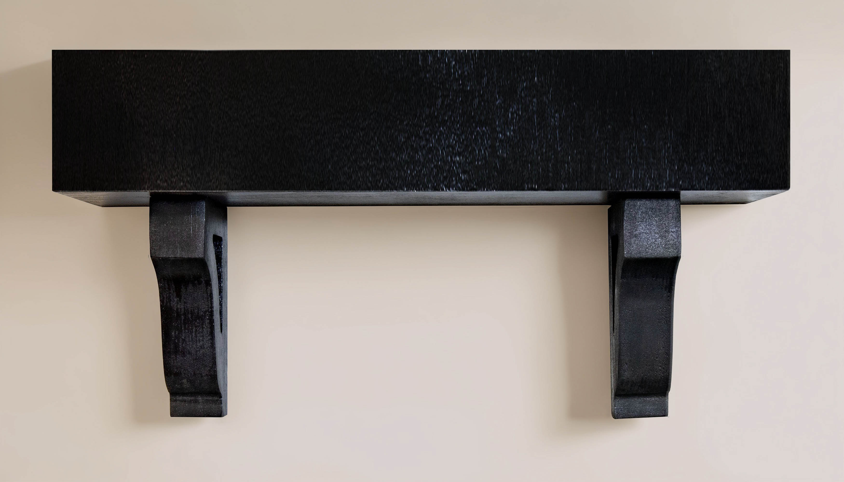 Canora Grey Poplar Floating Shelves W/Corbels | Wayfair