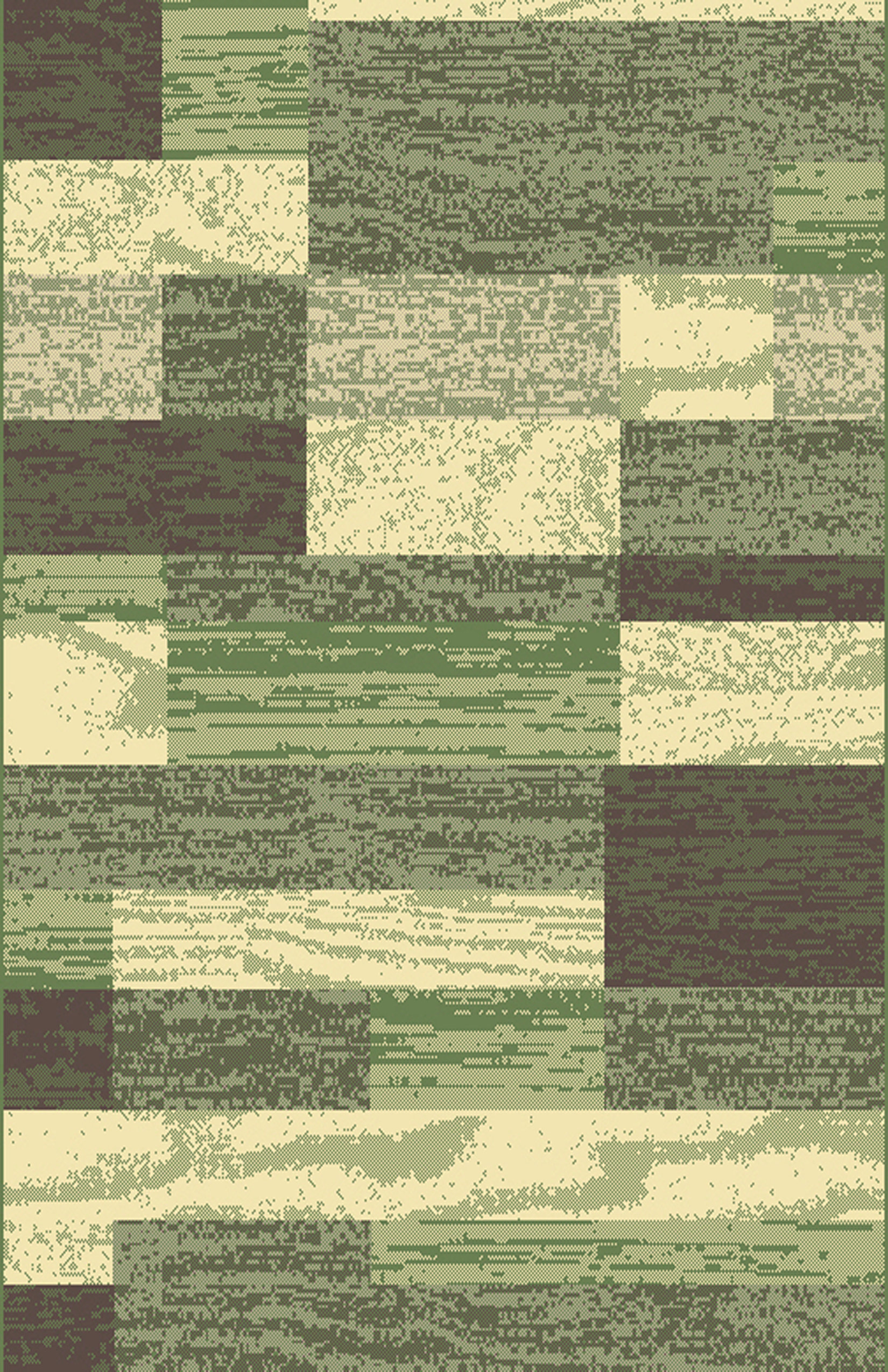 Latitude Run® Ronnell Power Loom Green Rug | Wayfair