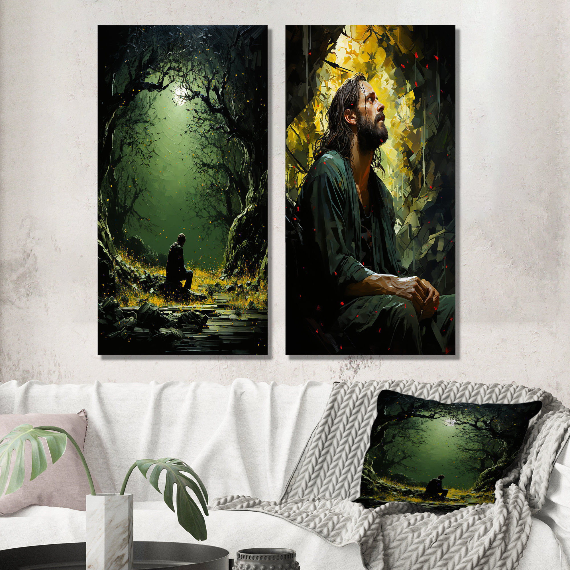 Astoria Grand Christianity Garden Of Gethsemane - Christianity Wall ...