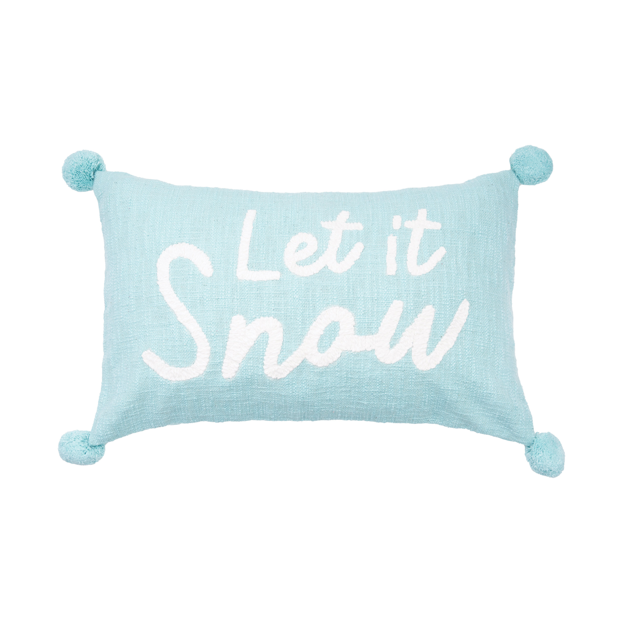 carol & frank Let it Snow Pillow | Wayfair