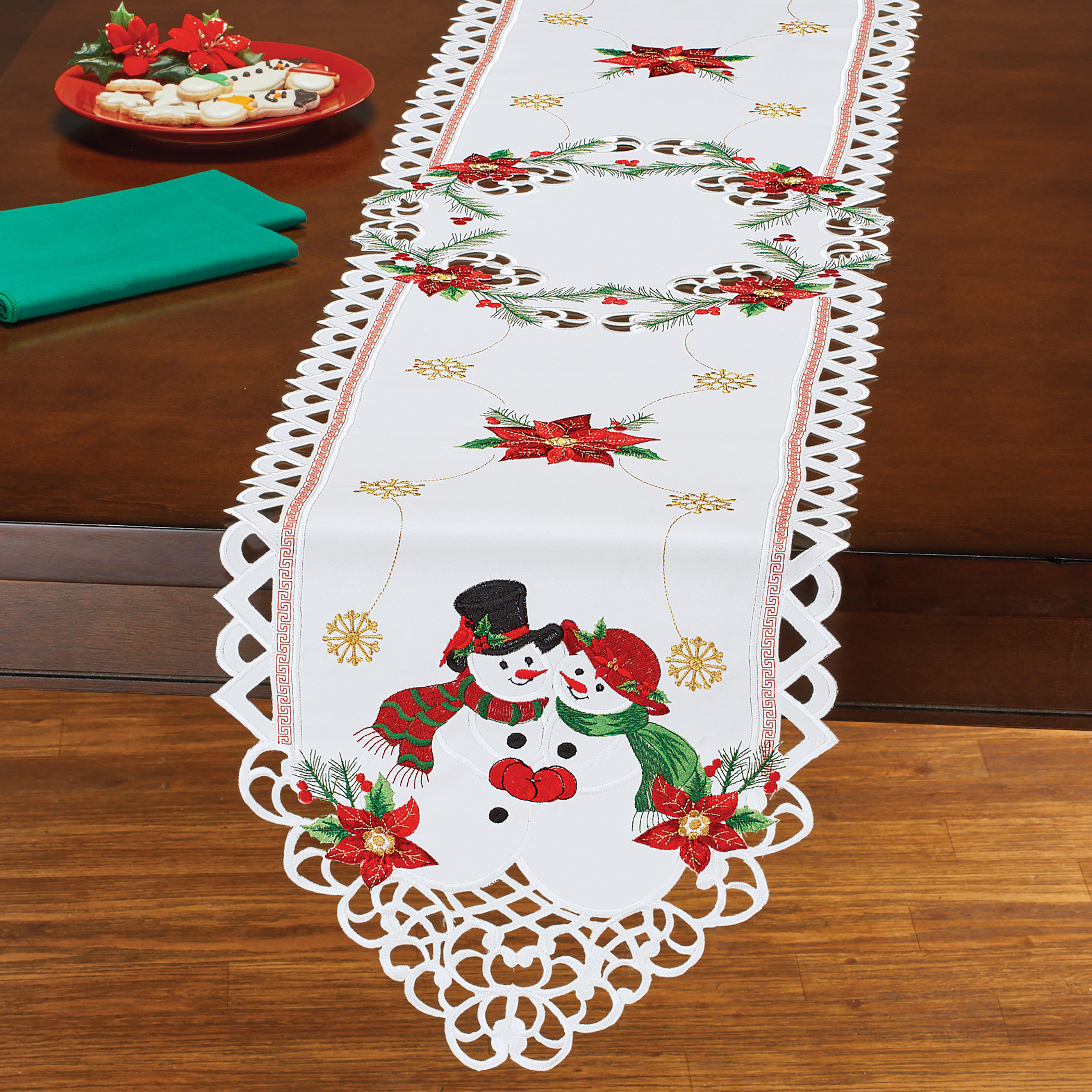 The Holiday Aisle® Jaquira Festive Couple Table Topper | Wayfair