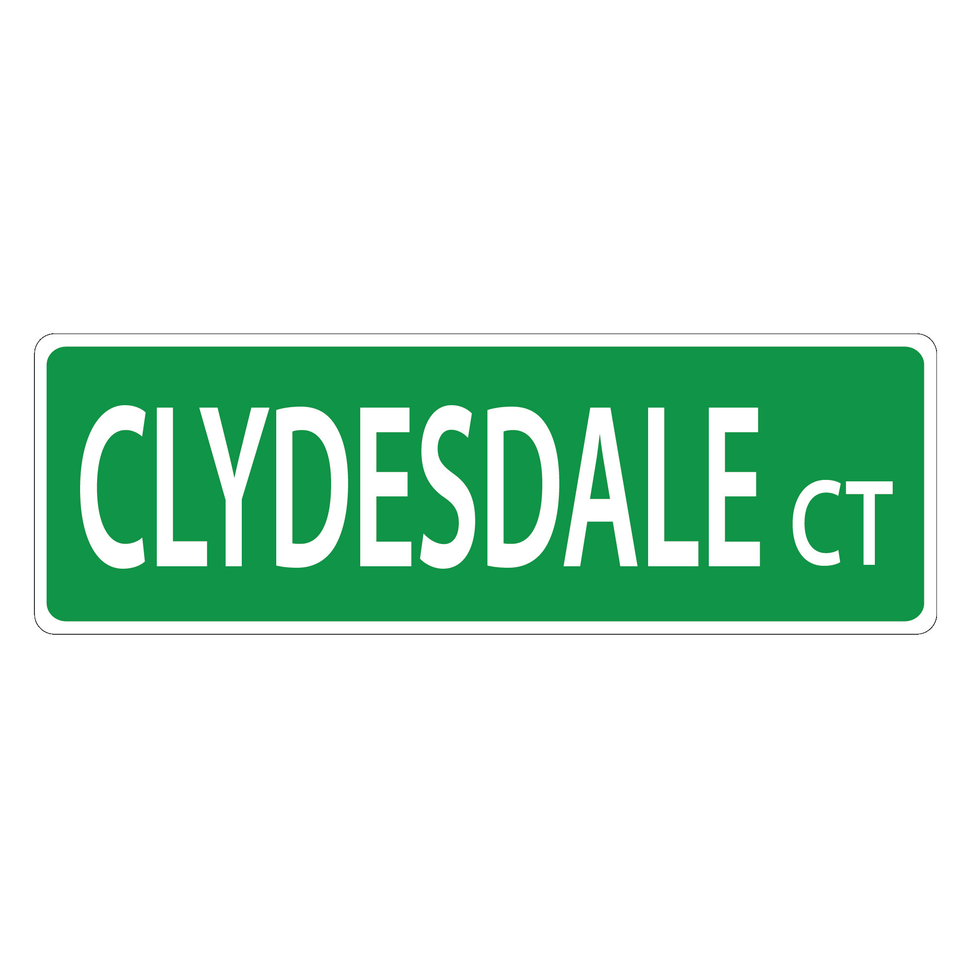 Imagine This Company Clydesdale Street Sign - Wayfair Canada