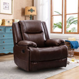 Wayfair | Brown Leather Recliners You'll Love in 2024
