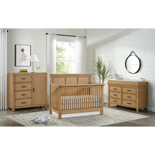 SOHO BABY Mystic Chifferobe Honey Wood | Wayfair