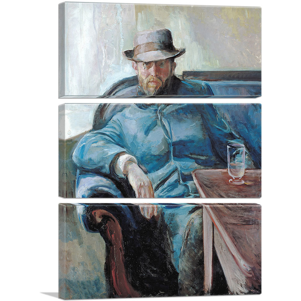 ARTCANVAS Hans Jaeger 1889 Canvas Art Print By Edvard Munch - Wayfair ...