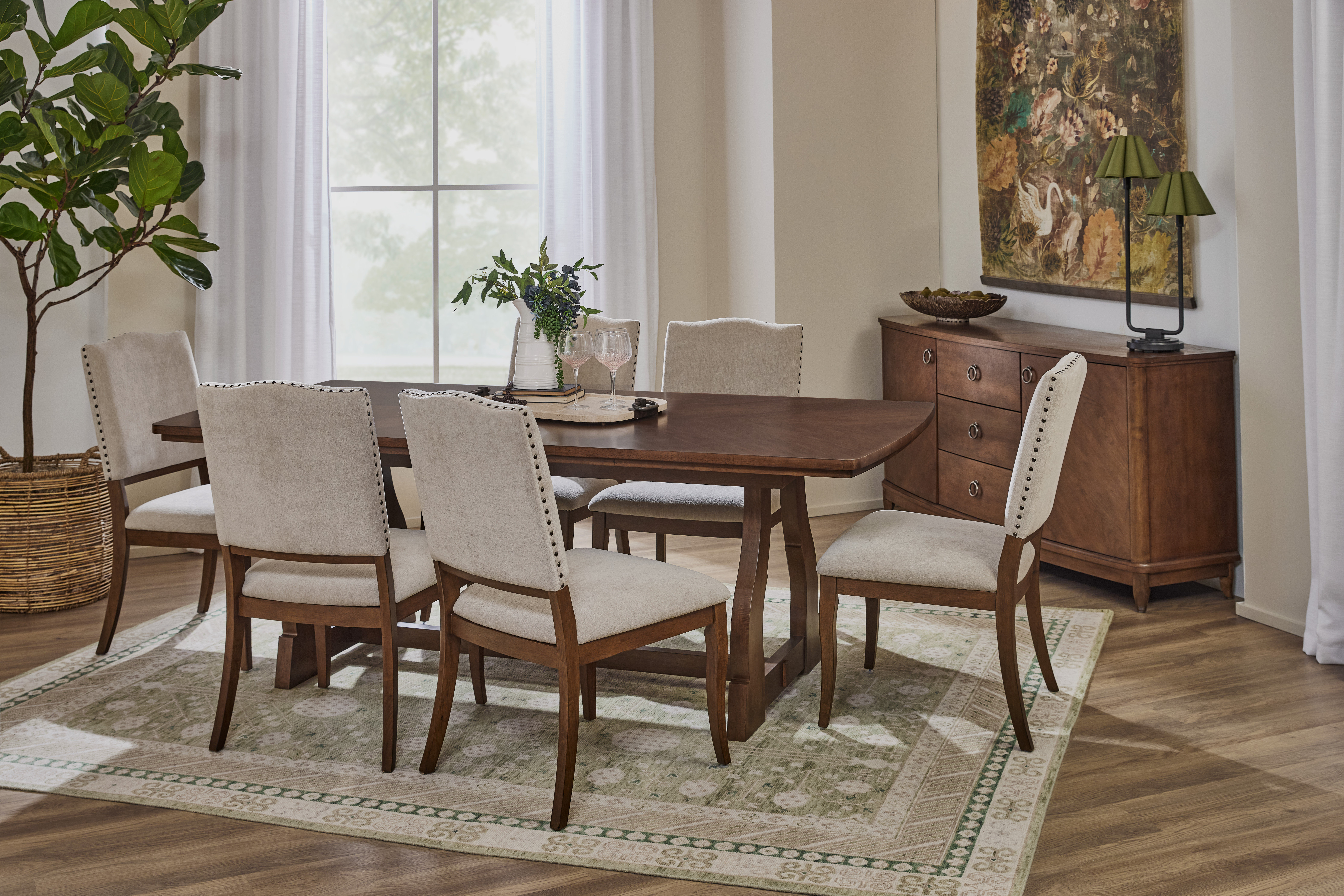 Flexsteel Riverstone 7PC Rectangular Dining Set | Wayfair